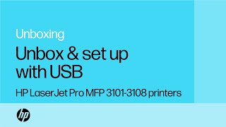 HP LaserJet Pro MFP 3101fdwe Printer Setup | HP® Support