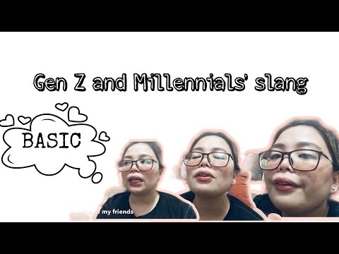 Gen Z and Millennial Slang Words|Anything with Ms. KIM
