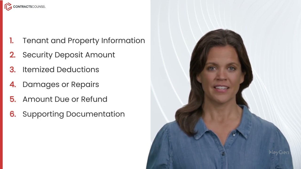 How to Create a Landlord’s Itemized Security Deposit Deduction Form [Templates Available]