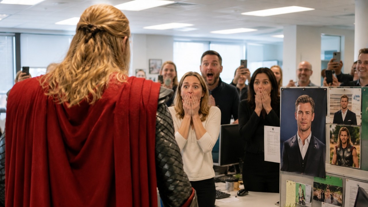 Thor Surprises Fans in Real Life - Actor Chris Hemsworth is incredible!!!