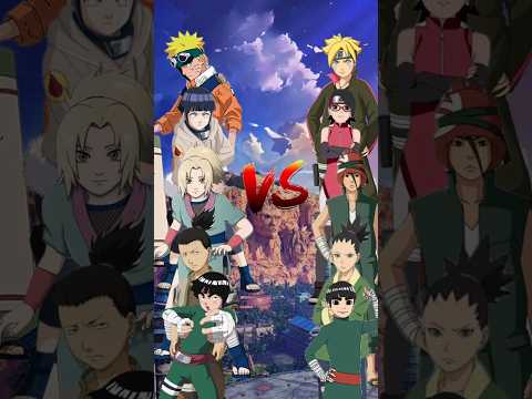 Og Genin Vs New gen Genin. #naruto #animeedit #boruto #itachi #anime #kakashi
