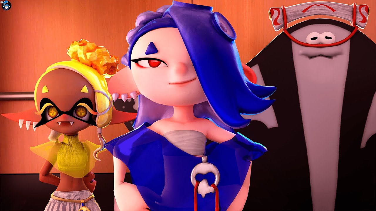 Big Man Crank That Soulja Boy | Splatoon Animation