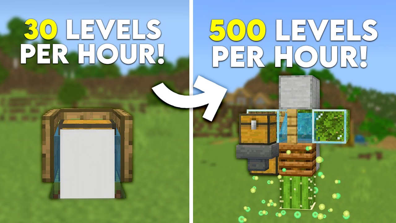 3 Best XP Farms Minecraft 1.21 Bedrock Edition! (2025) - Minecraft Builders