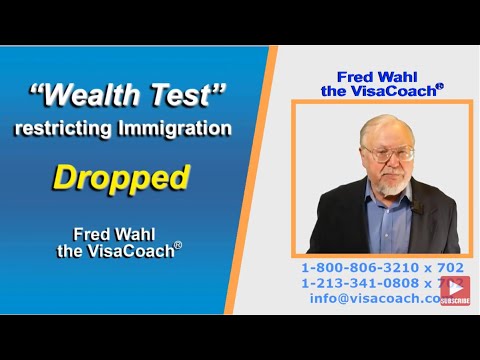 Public Benefits "Wealth Test" restricting Immigration dropped gen119