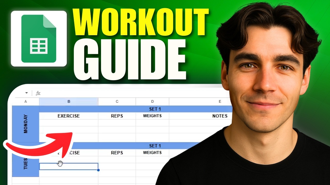 How to Build a Workout Spreadsheet in Google Sheets (Tutorial 2026)