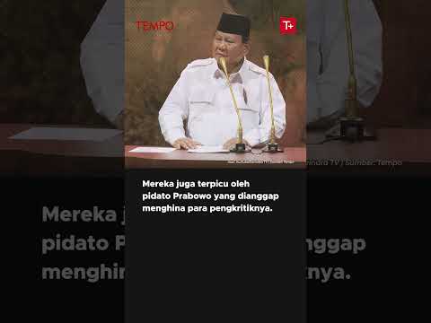 Siapa Inisiator Demonstrasi Indonesia Gelap yang Keras Mengkritik Prabowo #shorts