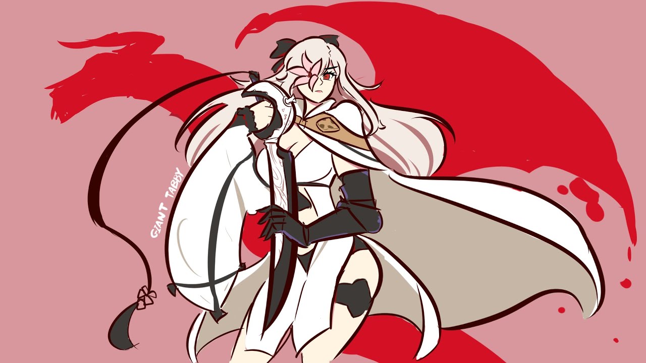 [ART TIME LAPSE] Zero from Drakengard 3