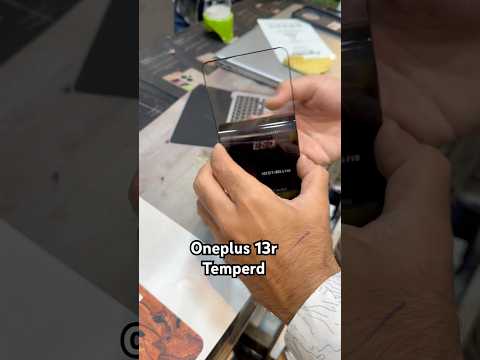 One plus 13r best temperd glass | 13r screen glass | 13r temperd full screen #shortsvideo