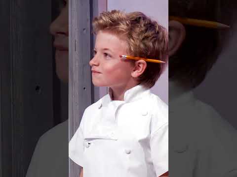 gordon gets turned into his 8-year-old self #masterchefjunior