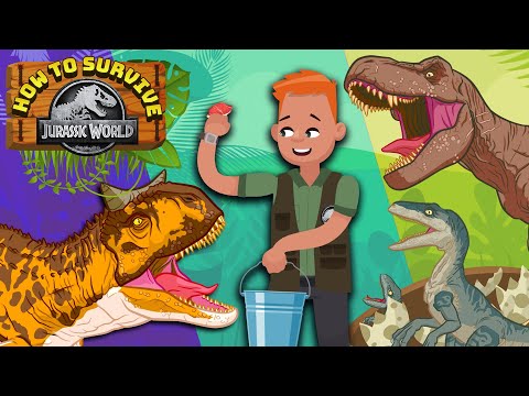 HOW TO SURVIVE JURASSIC WORLD: The Complete Guide | JURASSIC WORLD