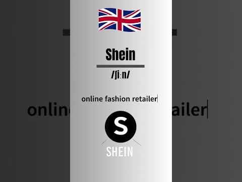 How to Pronounce Shein-Pronunciation Lessons #learnenglish #english
