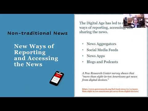 Finding Good News: Using Library Resources to Find Credible News Reports