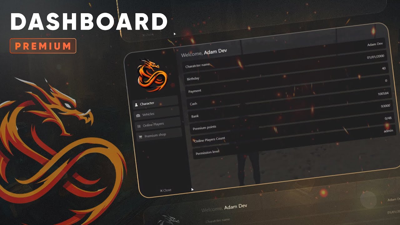 [ESX] Infinity Dashboard - FiveM Releases - Cfx.re Community