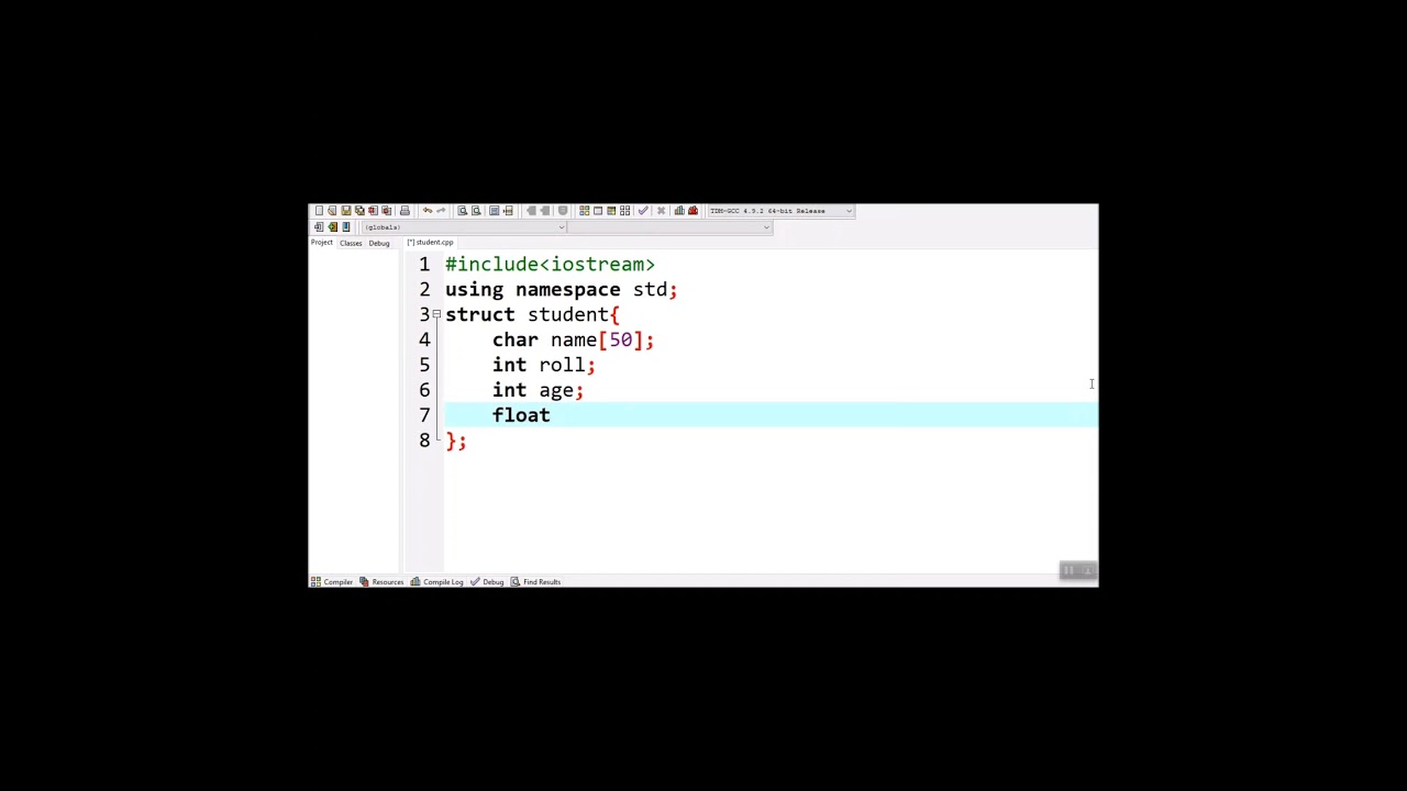 C++ Program to Store information of Students using Structure #code#programming#cplusplustutorial