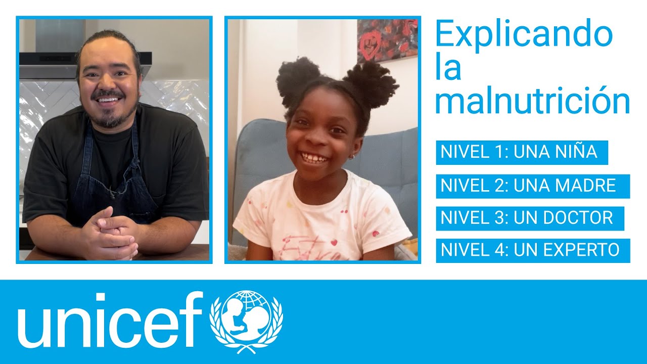 La malnutrición explicada en 4 niveles | UNICEF