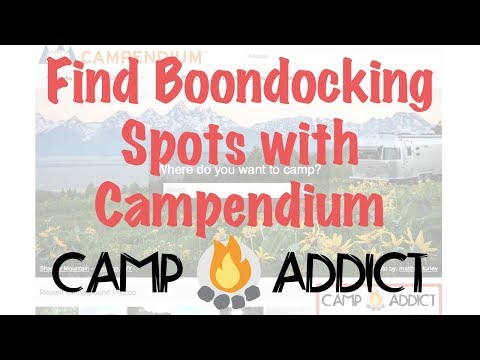 Use Campendium to Find Boondocking Sites