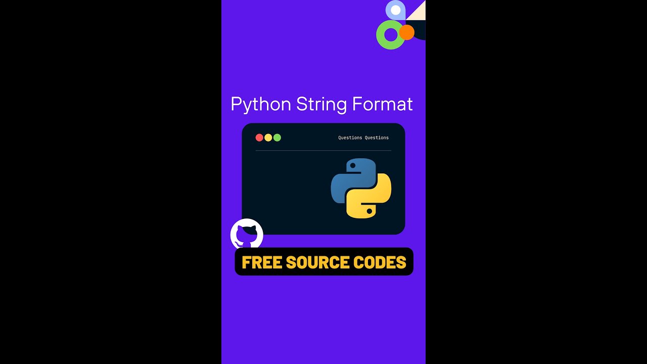 Python String Formatting Tutorial 3 #shorts