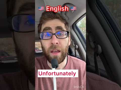 How to pronounce “Unfortunately” in English 🇺🇸 #shorts