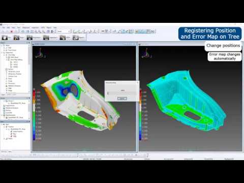 Position and Error Map Registration [Stamped Product]  | spGauge