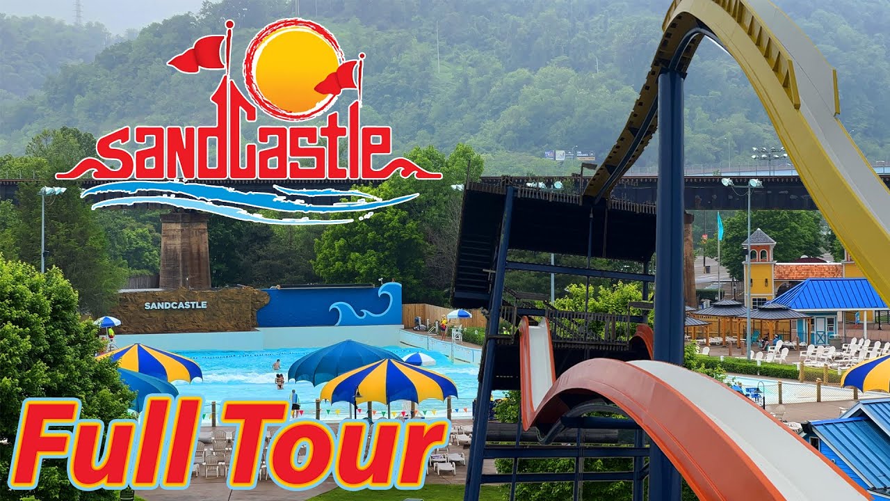 Sandcastle (Kennywood’s Water Park) | Full Tour | May 2022