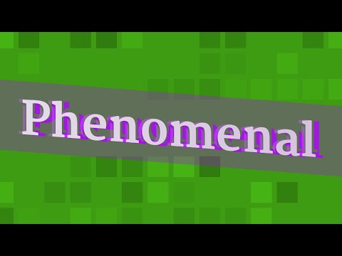 PHENOMENAL pronunciation • How to pronounce PHENOMENAL