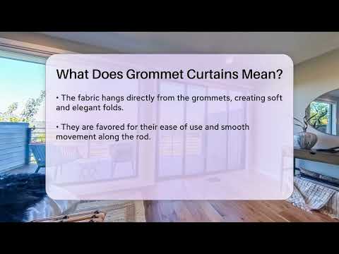 What Does Grommet Curtains Mean? - Style Your Decor