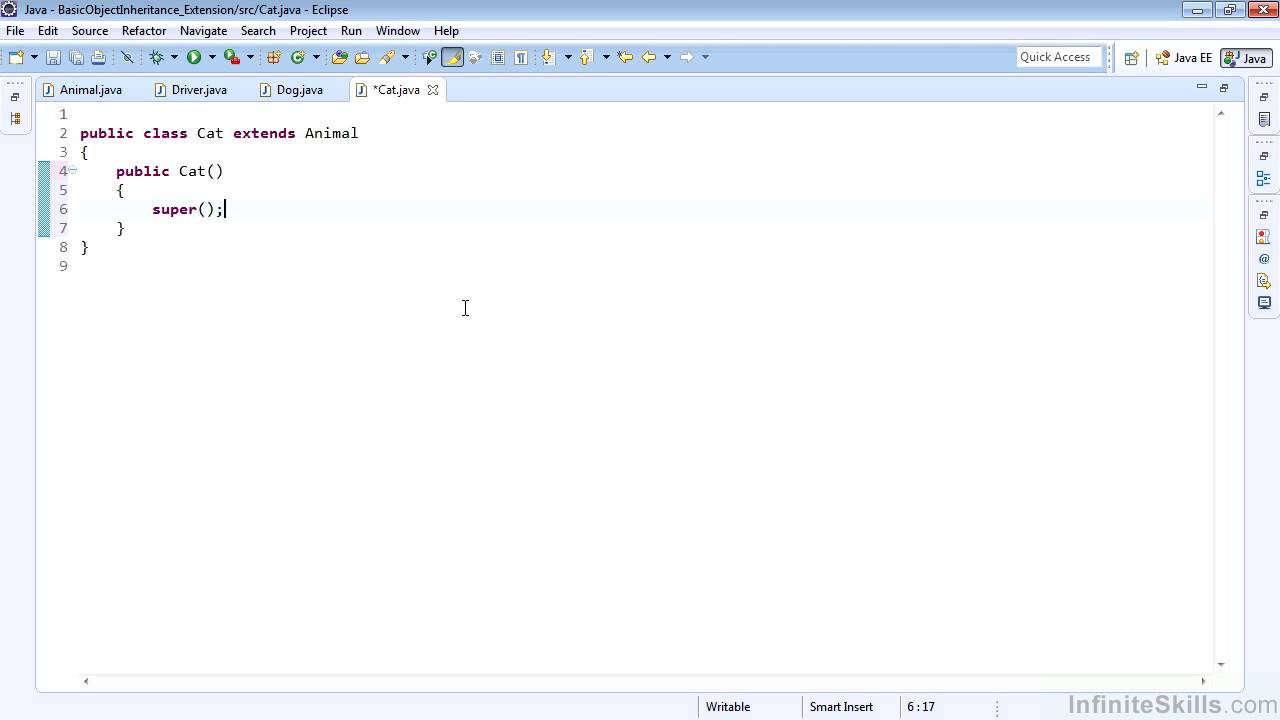 Java 8 - Beyond the Basics Tutorial | Object - Basic Extension - Part 1