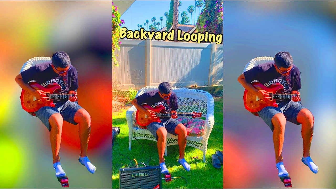 Backyard Live Guitar Loop - July 2024