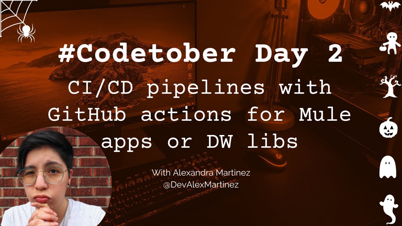 CI/CD pipelines with GitHub actions for Mule apps or DataWeave libraries | #Codetober 2022 Day 2