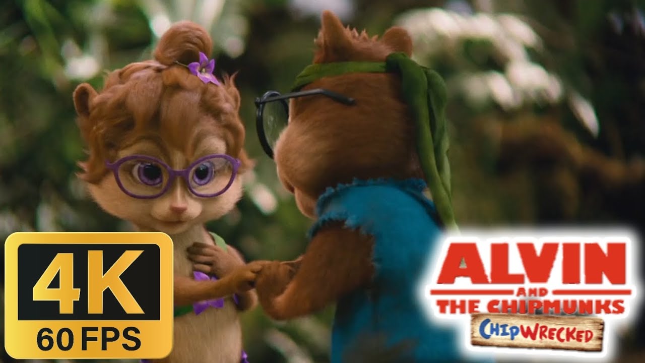 Alvin and the Chipmunks: Chipwrecked (2011) - Simone Wants To Dance With Jeanette [4K/60FPS]