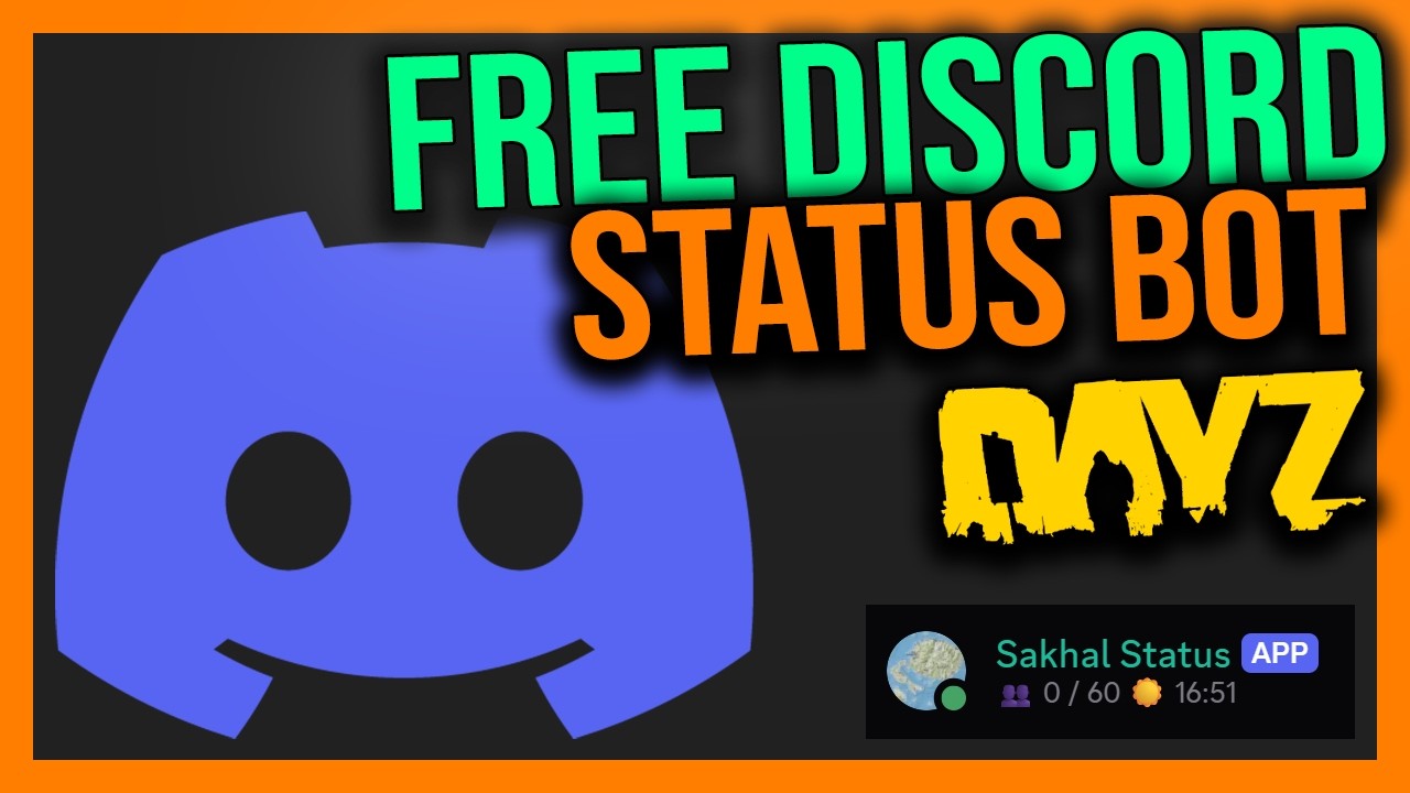 This is the perfect Discord server status bot for DayZ.