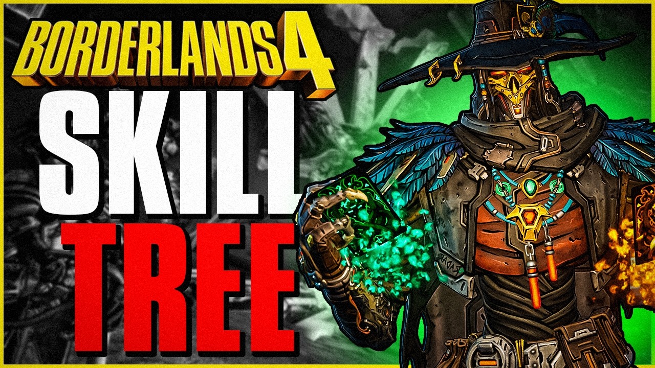 NEW Vault Hunter C4SH Skill Trees FULL Breakdown – All Action Skills & Augments (Borderlands 4 DLC)