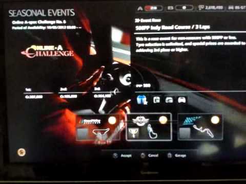 Gran Turismo 5: Easy money, NO CHEATS, NO HACKS