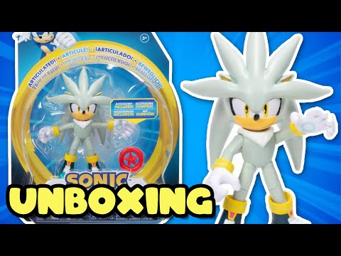 MY FAVORITE CHARACTER | Jakks Pacific 4-Inch Silver The Hedgehog Unboxing & Comparison