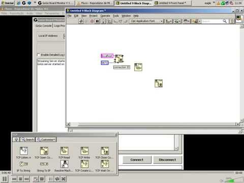 GoGo Board Tcp Labview | Mundo da Robótica