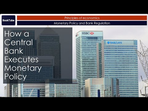 How a Central Bank Executes Monetary Policy | Monetary Policy and Bank Regulation