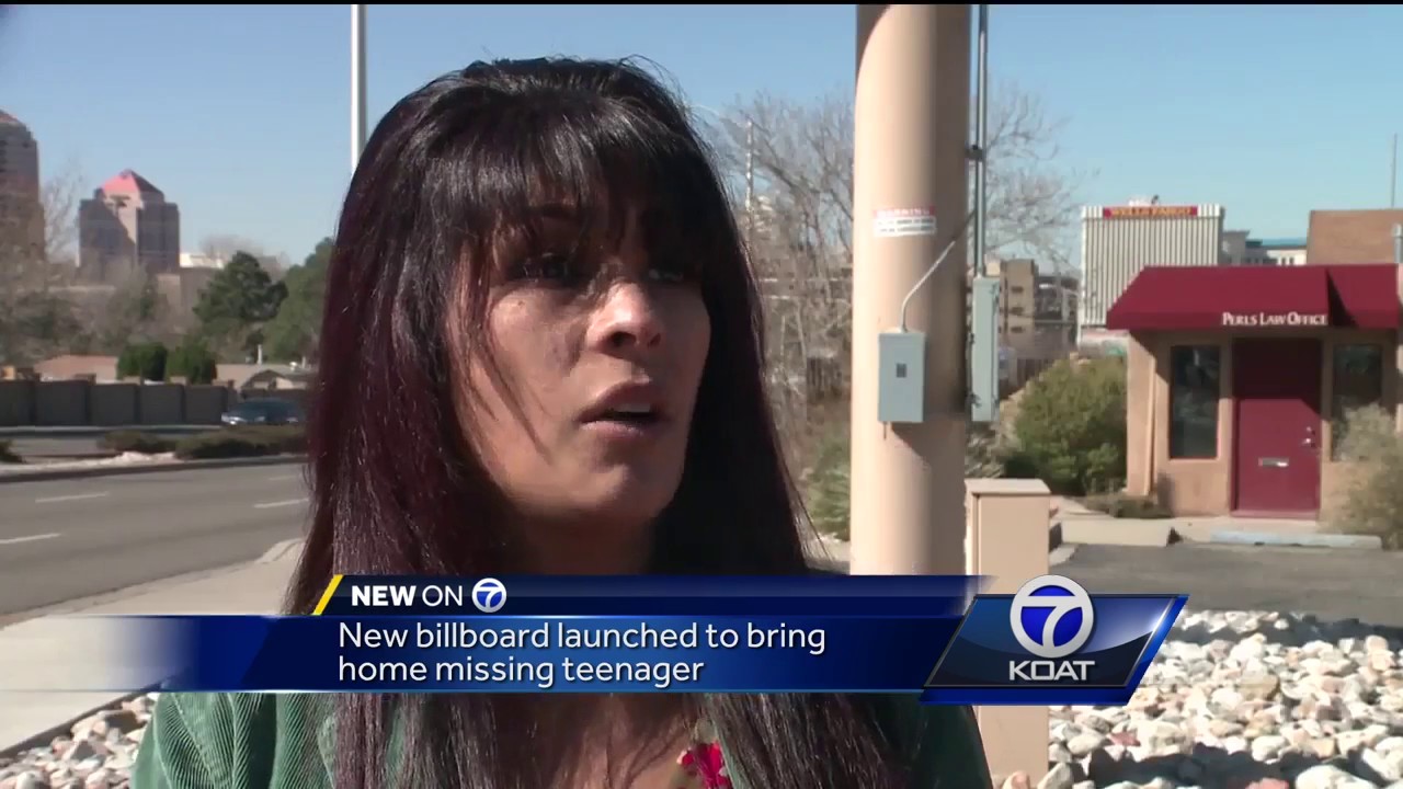 VIDEO: New billboard launched to bring home missing teen