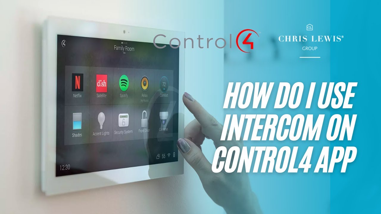 Control4 - How Do I Use Intercom on Control4 App