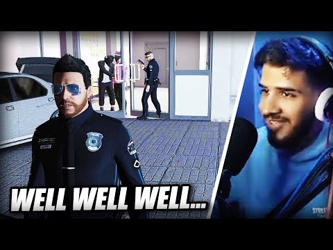 AJ Hunter Pulls Up to an Ongoing Bank Robbery! | Prodigy RP | GTA RP