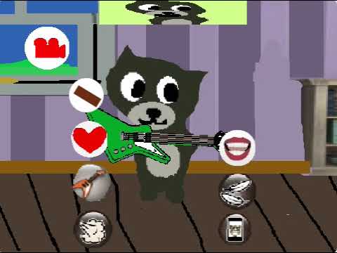 talking tom cat san valentine on scratch