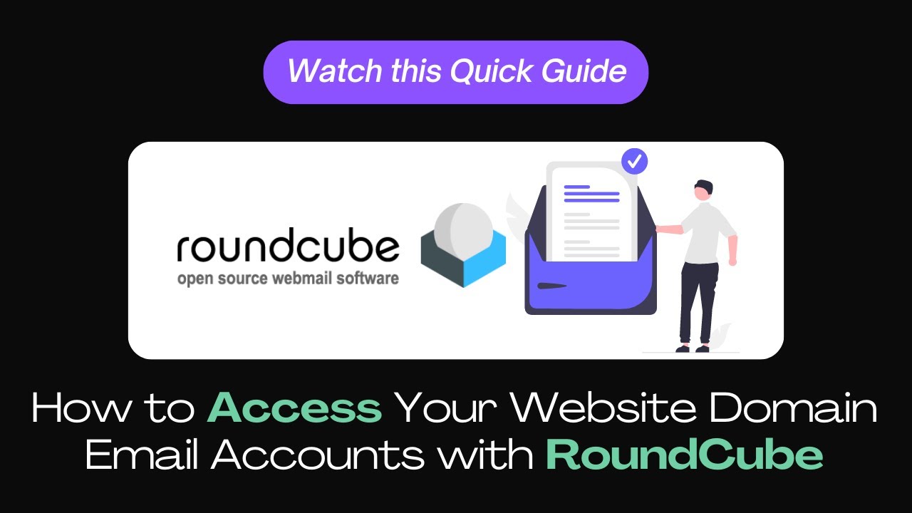 RoundCube Webmail Tutorial: How to Access Website Domain Email [Full Tutorial]