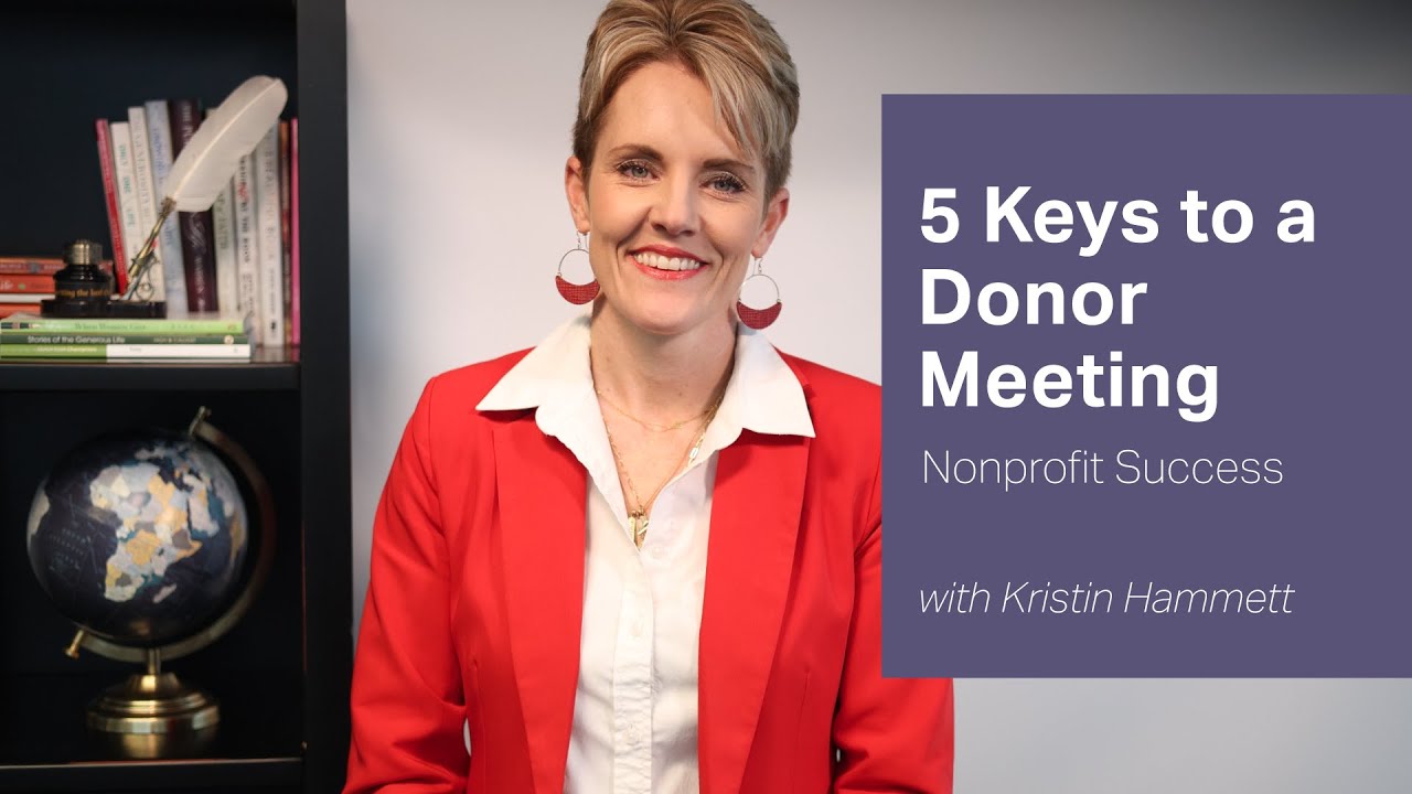 5 Keys to a Donor Meeting