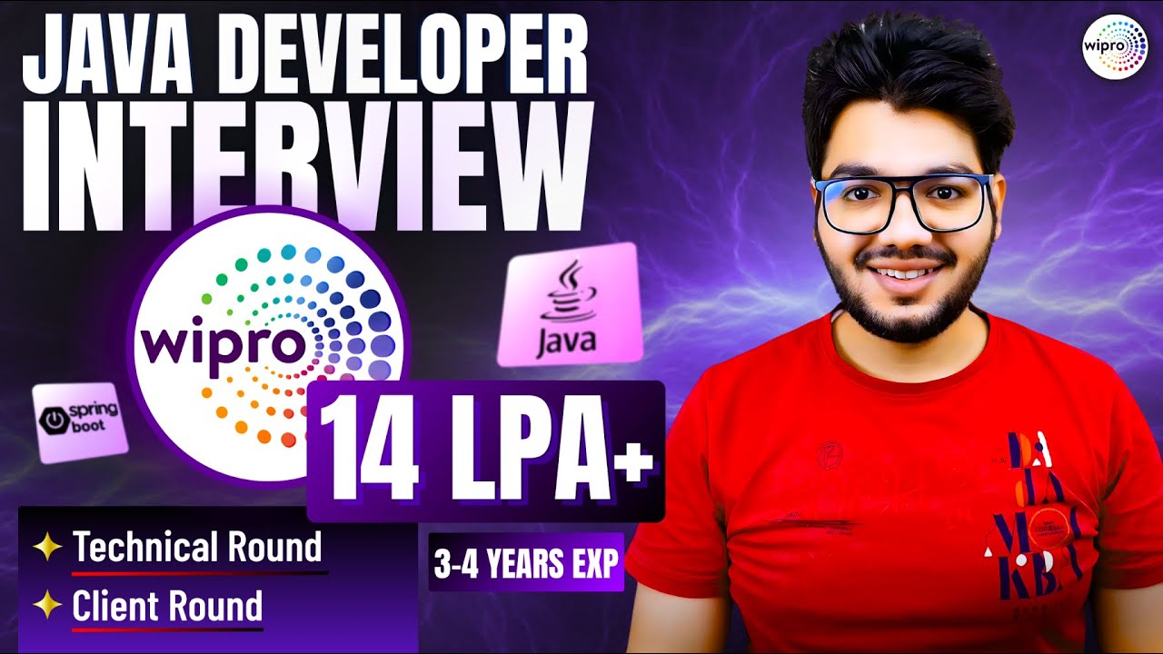 Wipro Java Developer Interview Experience & Questions [Client and Technical Round]