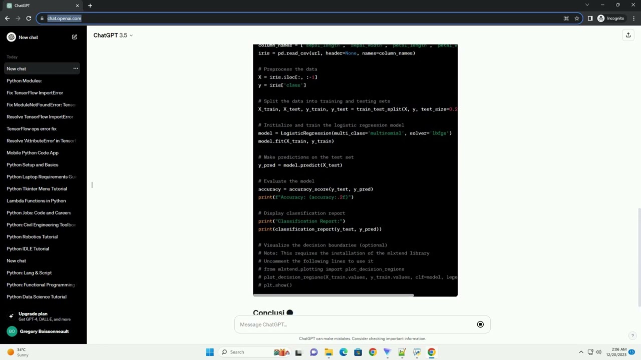 multiclass logistic regression python github