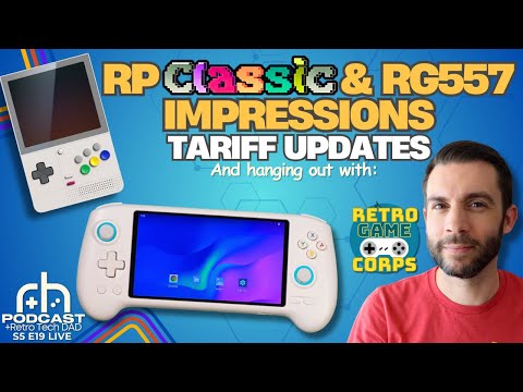 Our RG557 & RP Classic Impressions + Helegaly Pi Unboxing w/ Retro Game Corps