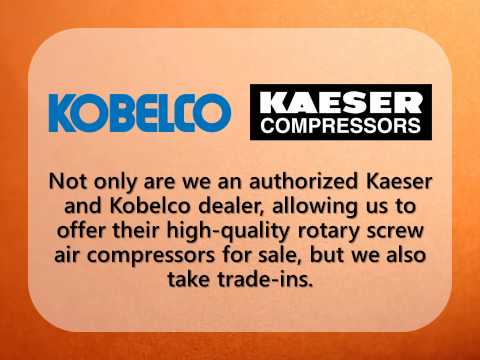 Versatile and Efficient Rotary Screw Air Compressors