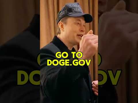 What is DOGE? ELON MUSK Explains! #doge #elonmusk #trump