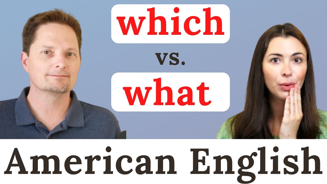 WHAT vs. WHICH  / ENGLISH GRAMMAR