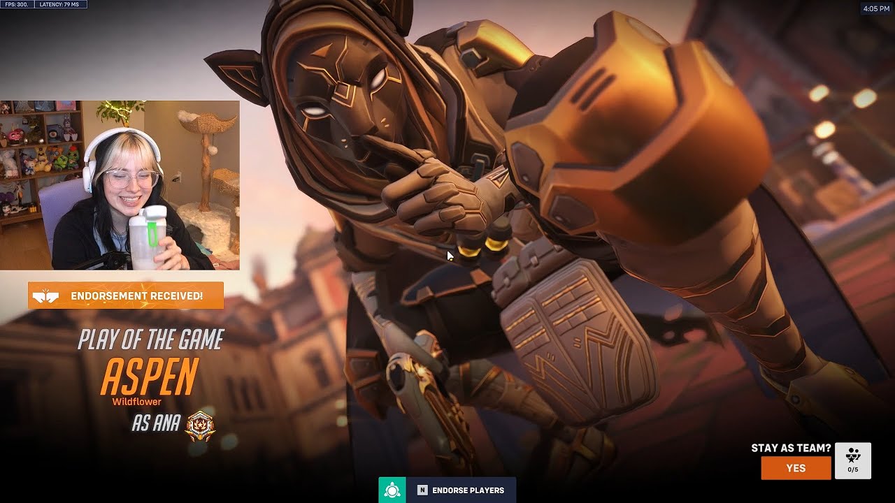 POTG! BEST Ana IS ASPEN! Overwatch 2 Season 20 Top 500 Gameplay