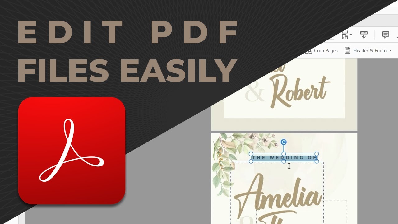 How to Easily Edit PDF Templates in Adobe Acrobat Pro